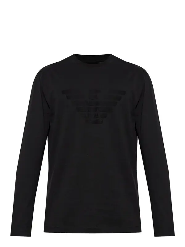 Emporio Armani T-shirt With Logo - Black