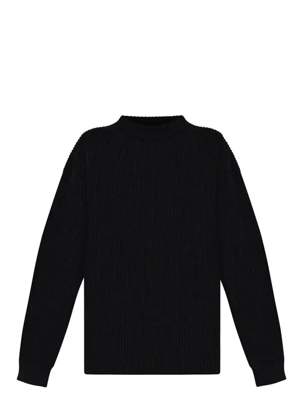 JIL SANDER Wool Sweater - Black