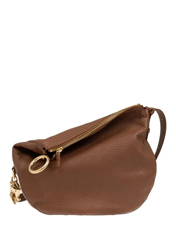 Burberry Knight Medium Shoulder Bag - Brown