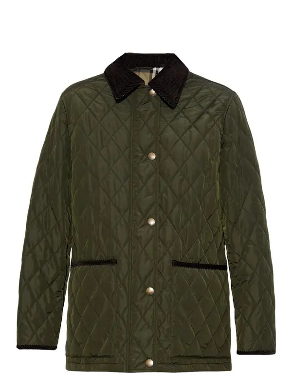 Burberry Broadway Quilted Jacket - Green
