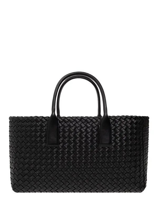 Bottega Veneta Cabat Small Shopper Bag - Black