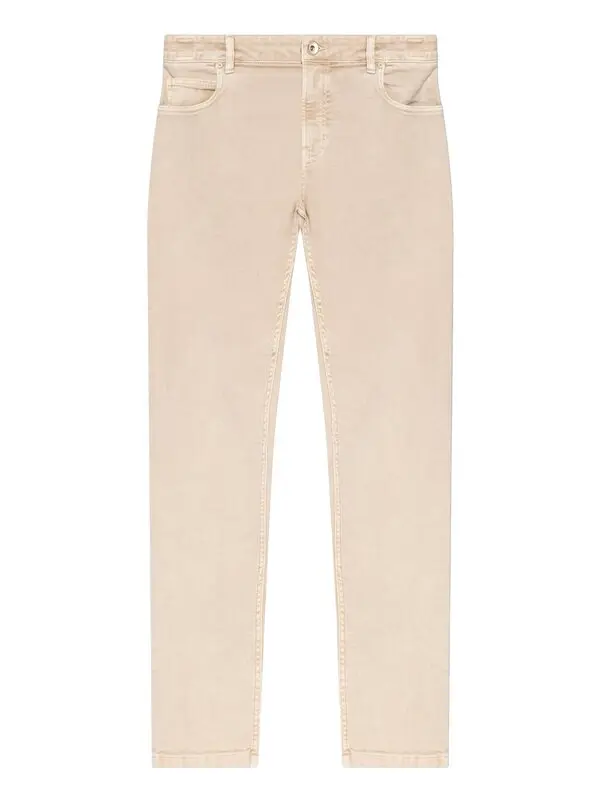 Eleventy Tapered Leg Jeans - Cream