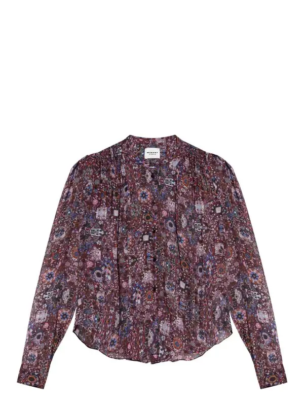 MARANT ETOILE Noeline Shirt - Purple