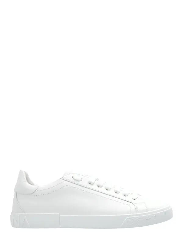 Dolce & Gabbana Portofino Vintage Sneakers - White