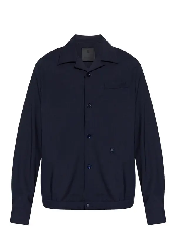 Givenchy Shirt With Pocket - Navy Blue