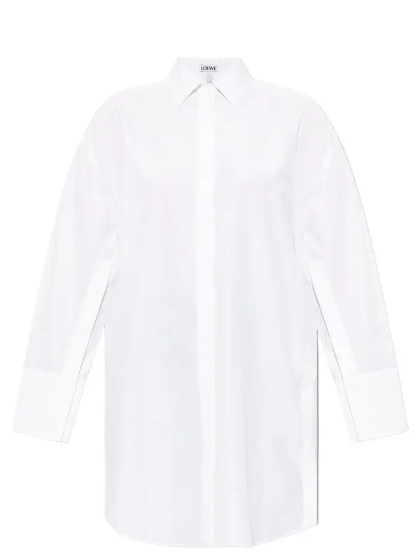 Loewe Logo Dress - White