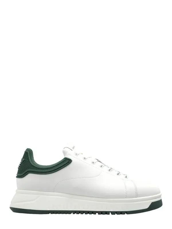 Emporio Armani Platform Sneakers - White