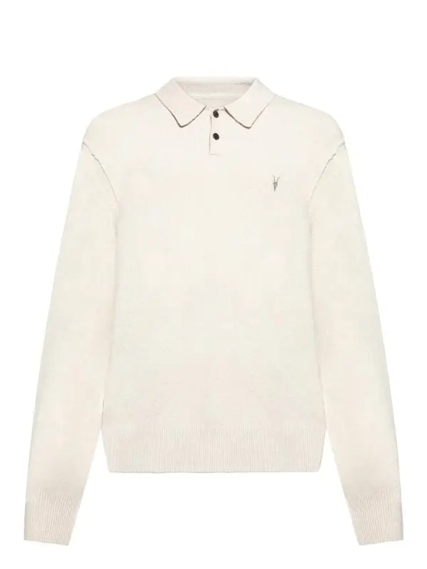 ALLSAINTS Polo `statten - Cream