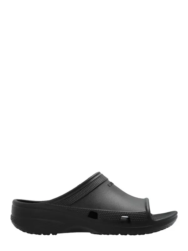 Balenciaga X Crocs Exclusive Slides - Black