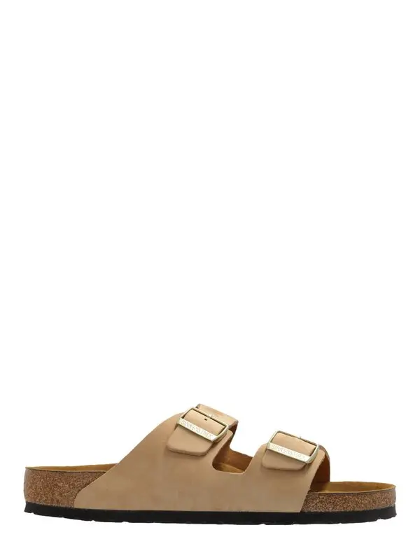BIRKENSTOCK Arizona Bs Nubuck Sandals - Beige