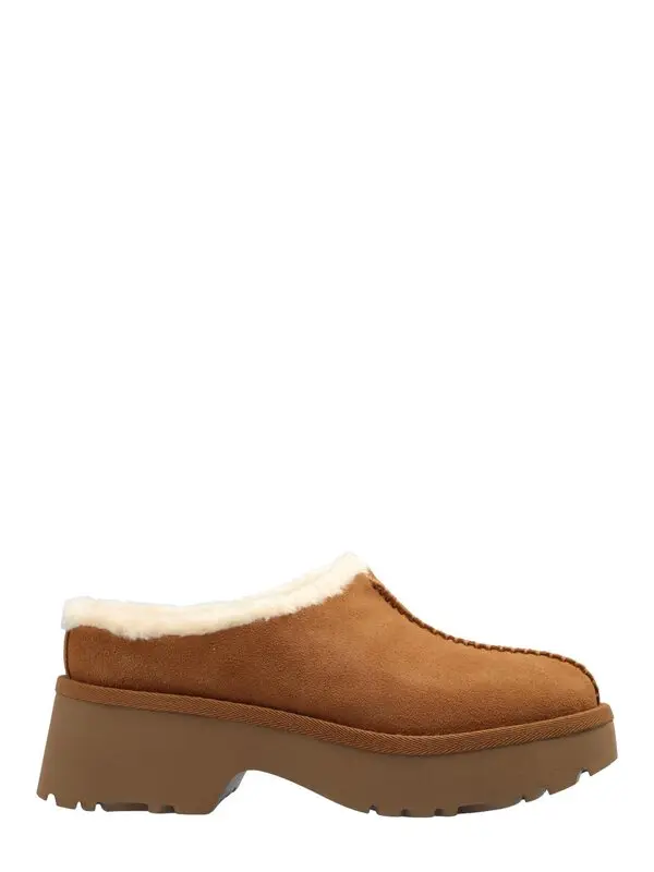 UGG New Heights Cozy Mules - Beige