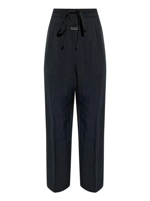 Fear Of God Logo Trousers - Black