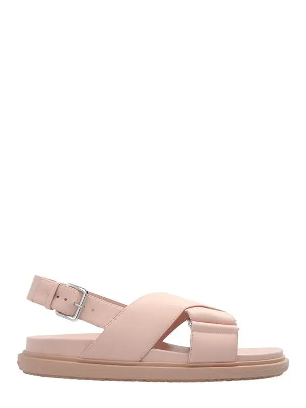 Marni Leather Sandals - Pink