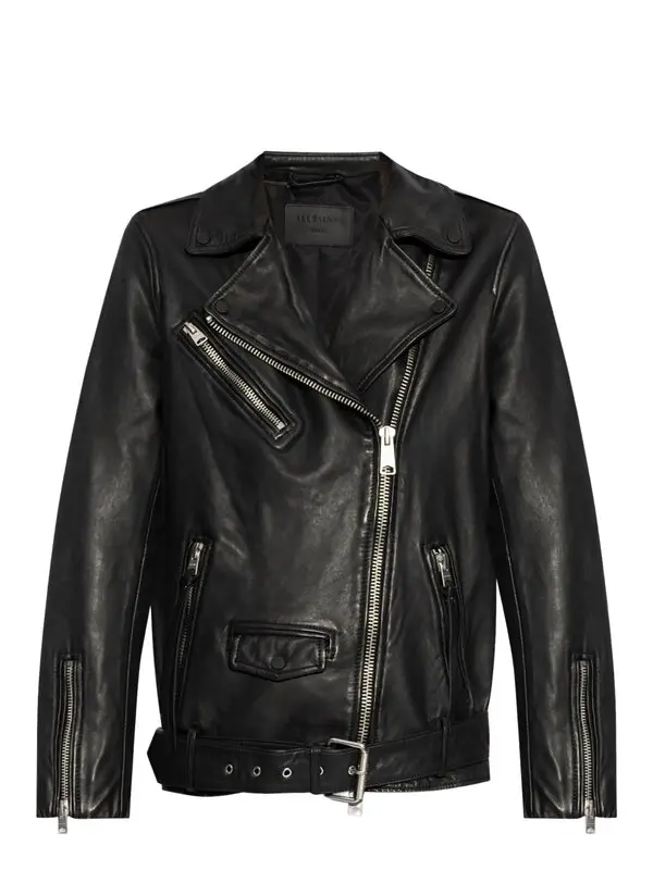 ALLSAINTS Billie Leather Jacket - Black