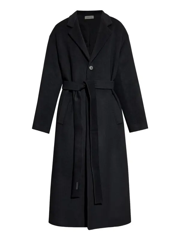 Fear Of God Wool Coat - Black