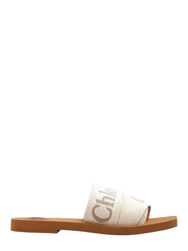 Chloé Mila Slides - Beige