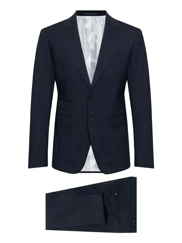 Dsquared2 Wool Suit - Navy Blue