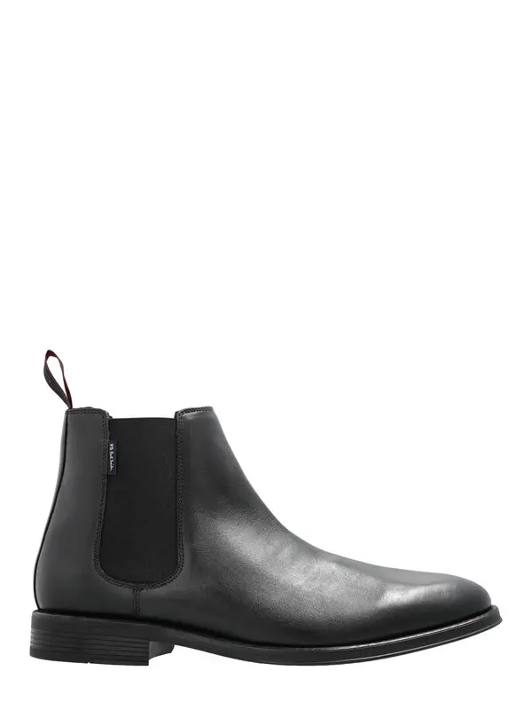Paul Smith Leather Chelsea Boots - Black