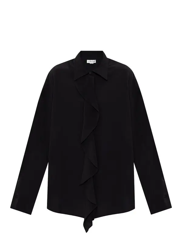 Victoria Beckham Silk Shirt - Black