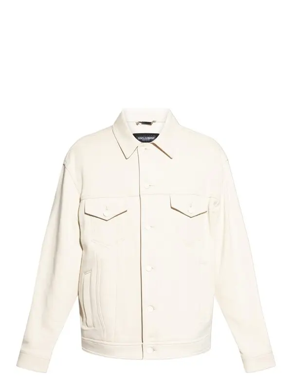 Dolce & Gabbana Cotton Jacket - Cream