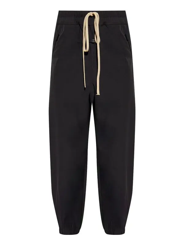 Fear Of God Logo Trousers - Black