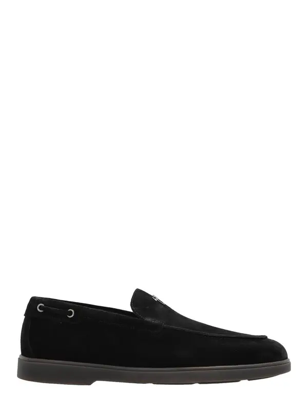 GIUSEPPE ZANOTTI Berth Suede Loafers - Black