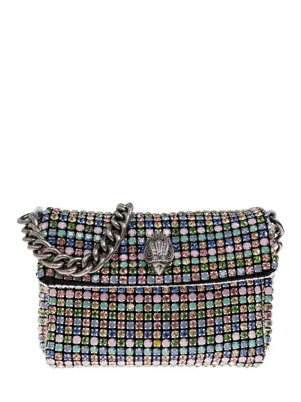 Kurt Geiger Crystal Embellished Shoulder Bag - Multicolour