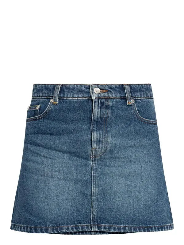 A.p.c. Denim Mini Skirt - Navy Blue