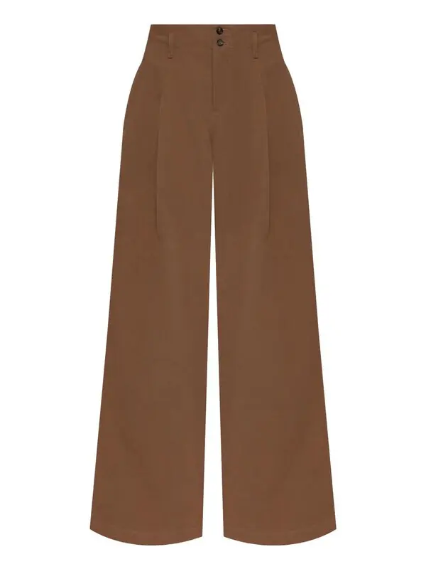 Chloé Wide-leg Trousers - Brown