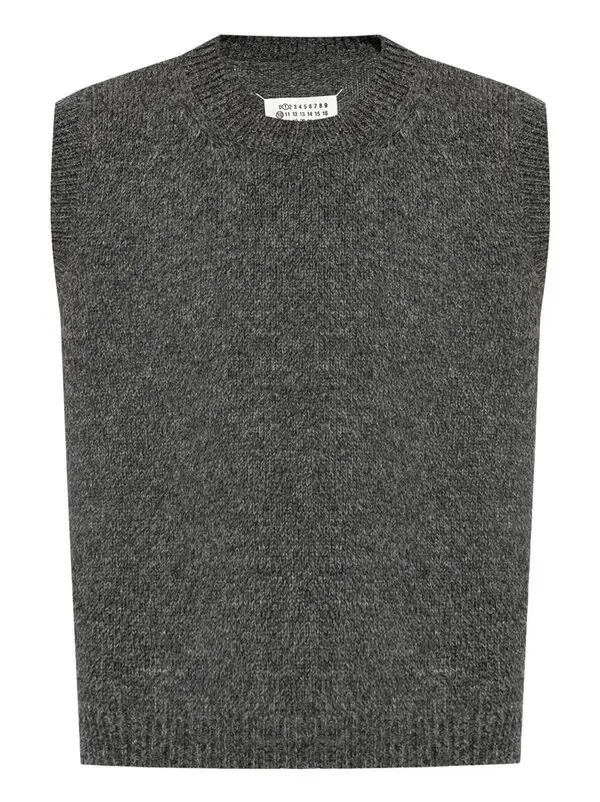 MAISON MARGIELA Wool Vest - Grey