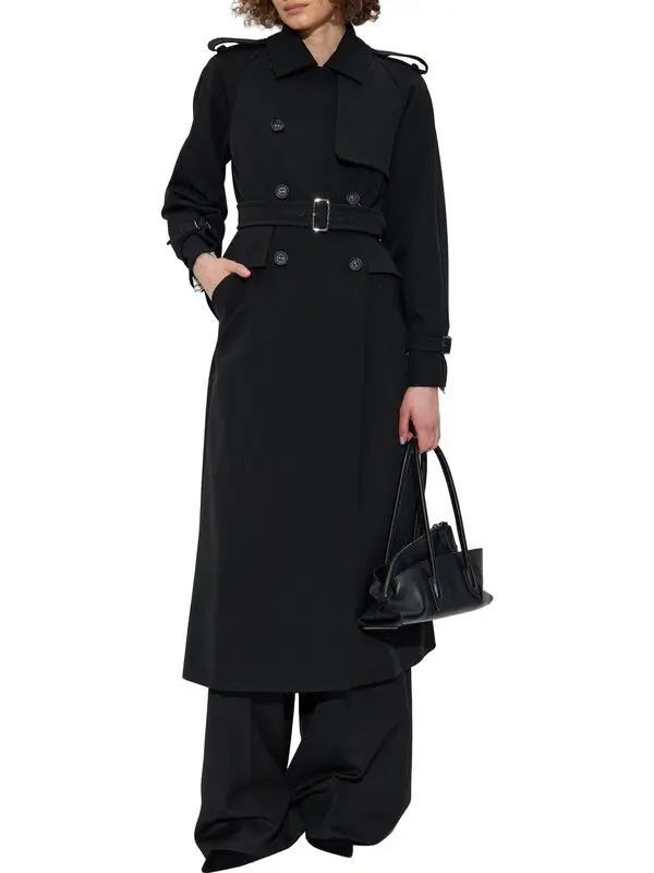 Max Mara Flavino Trench Coat - Black