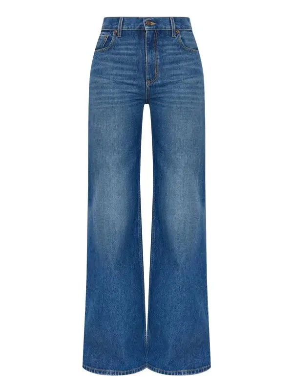 Chloé Wide-leg Jeans - Navy Blue