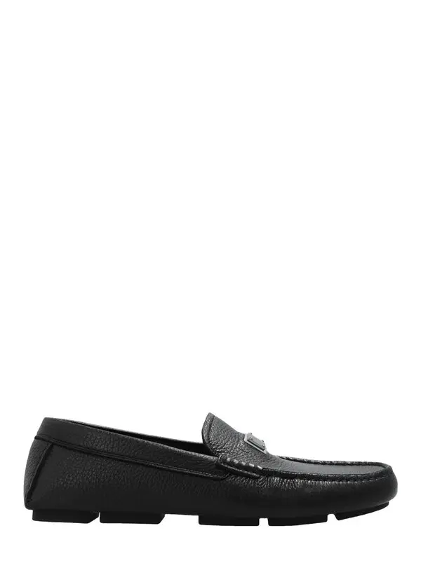 Dolce & Gabbana Logo Slippers - Black