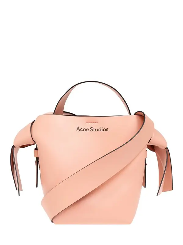 Acne Studios Calf Leather Shoulder Bag - Pink