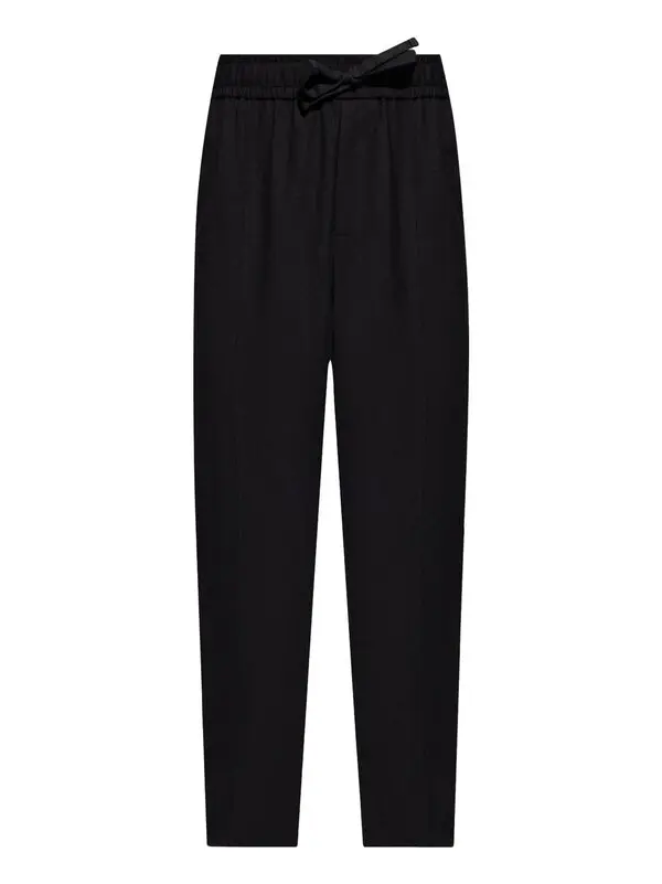 Dolce & Gabbana Wool Trousers - Black