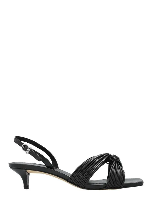 Michael Kors Alessia Heeled Sandals - Black
