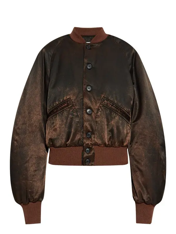 MAISON MARGIELA Bomber Jacket - Brown