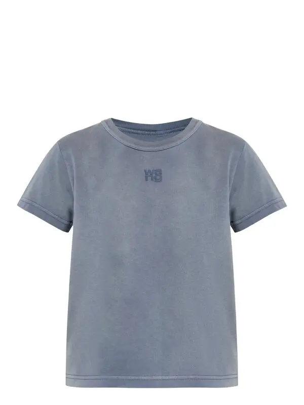 Alexander Wang Logo-printed T-shirt - Blue