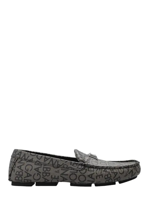 Dolce & Gabbana Logo Slippers - Brown