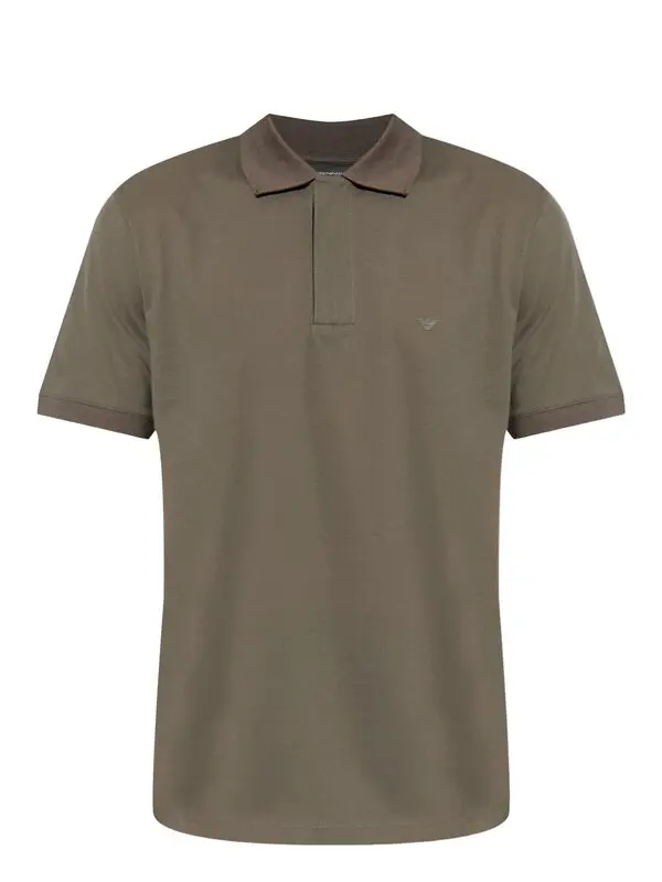 Emporio Armani Cotton Polo - Green