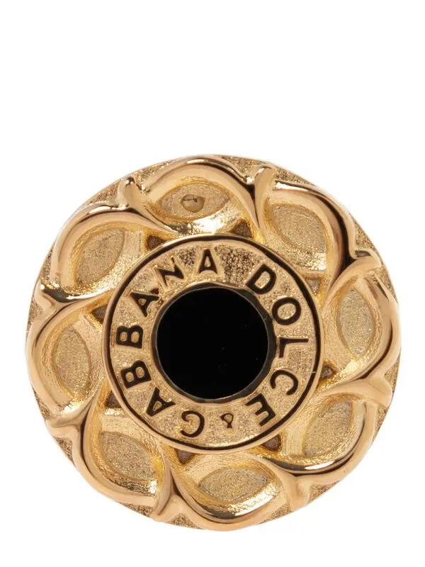 Dolce & Gabbana Logo Signet Ring - Gold