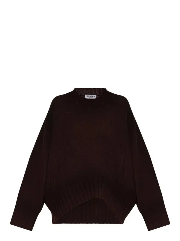 Attico Wool Sweater - Brown