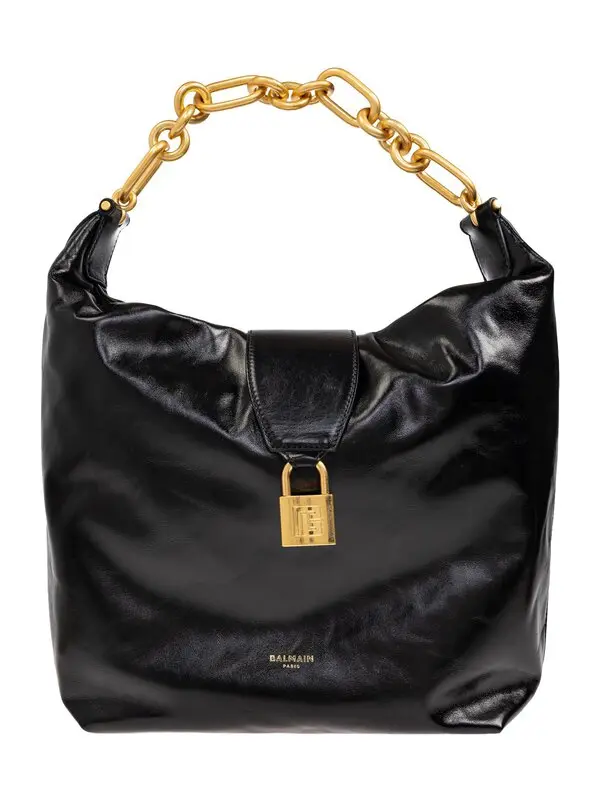 Balmain Sync Shoulder Bag - Black