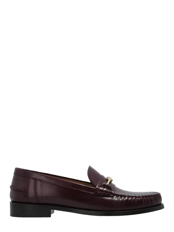 FERRAGAMO Harry Loafers - Burgundy