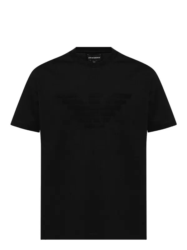 Emporio Armani T-shirt With Logo - Black