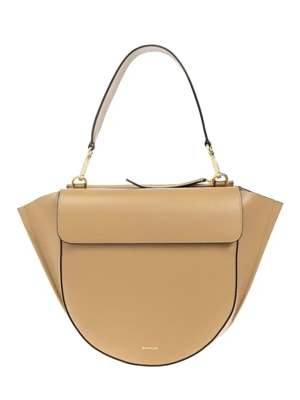 WANDLER Hortensia Medium Handbag - Beige