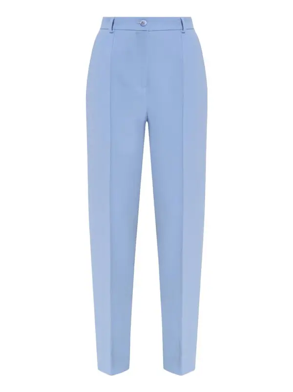 Dolce & Gabbana Wool Trousers - Light Blue