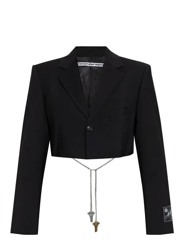 Alexander Wang Short Blazer - Black