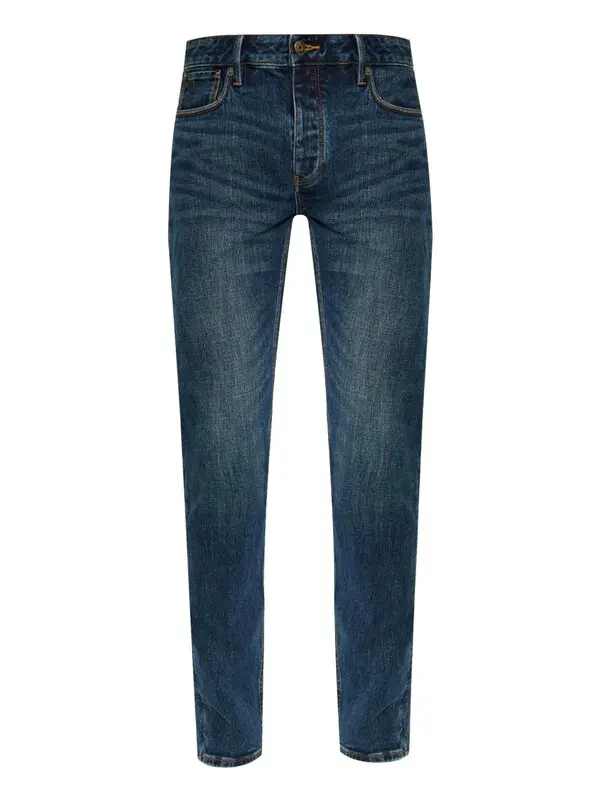 Emporio Armani J75 Slim Fit Jeans - Navy Blue