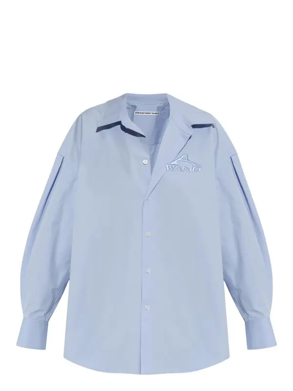 Alexander Wang Logo Shirt - Blue